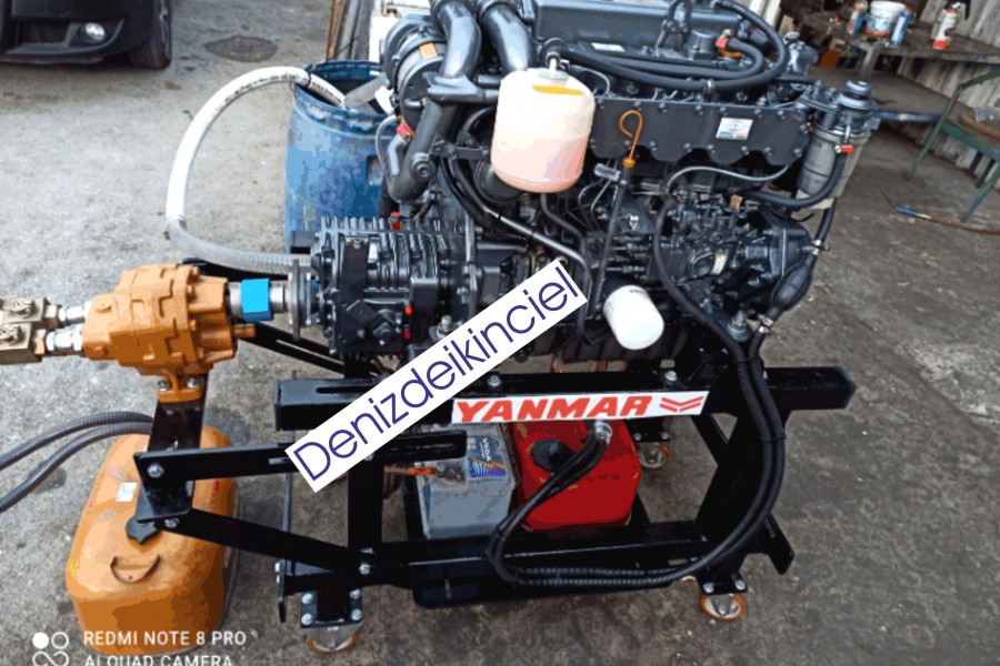 Yanmar 100 HP İçten Takma Marin Motor